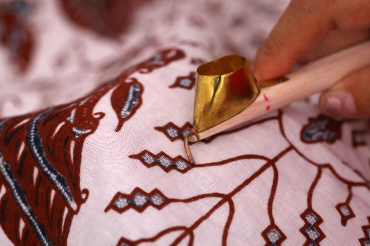 close-up-photo-process-making-batik-batik-is-handmade-ancient-art-from ...